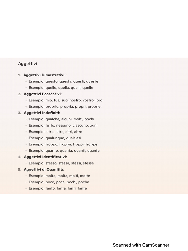 (Agg. Pron.) Strutt. n1 | PDF