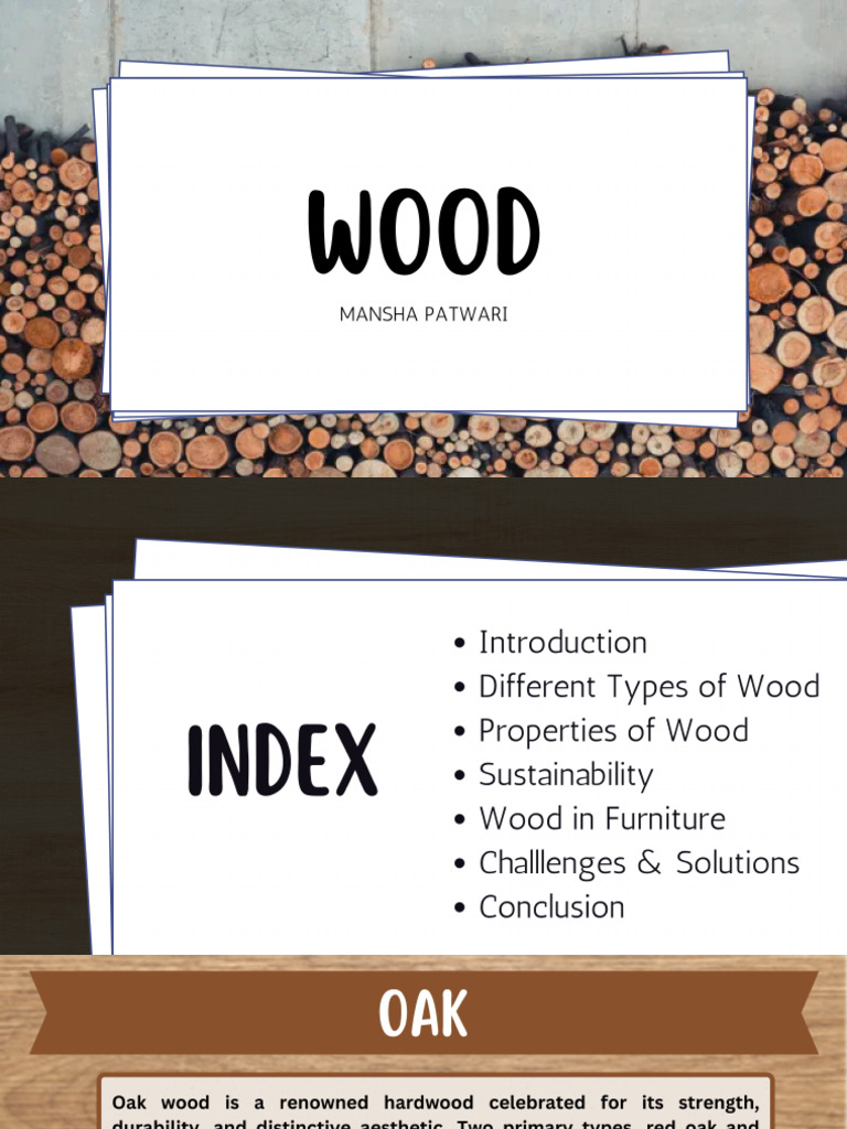 Wood Presentation | PDF