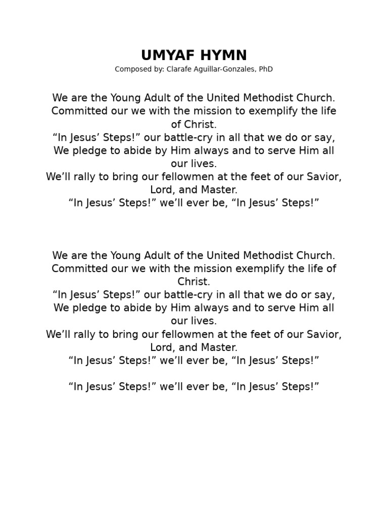 Umyaf Hymn | PDF