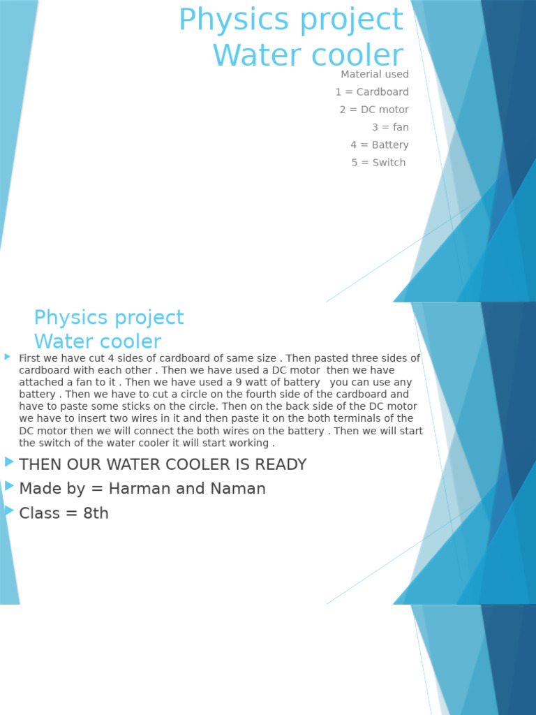 Physics Project | PDF