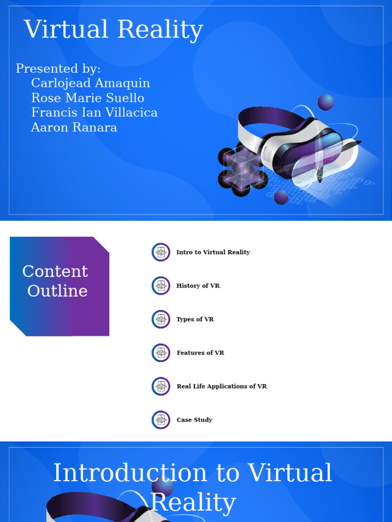 Virtual Reality Group e | PDF | Virtual Reality | Augmented Reality