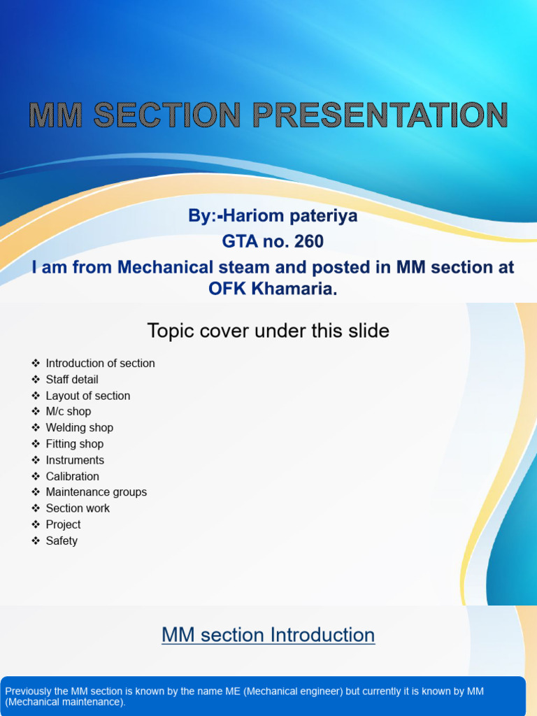 Mechanical Maintenance PDF | PDF | Welding | Construction