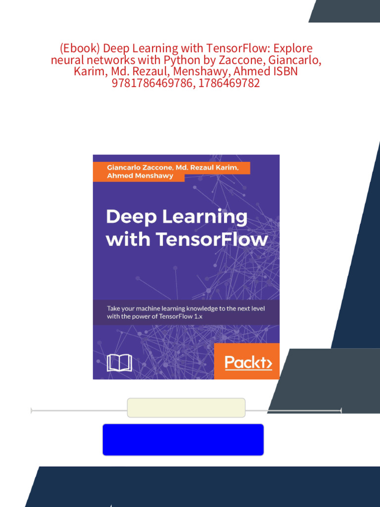 (Ebook) Deep Learning with TensorFlow: Explore neural networks with ...
