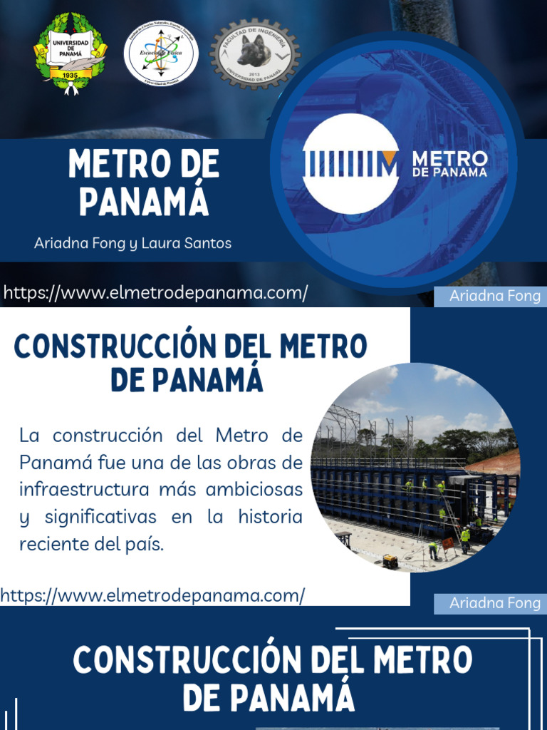 Construcción y Beneficios del Metro de Panamá | PDF | Sustentabilidad ...