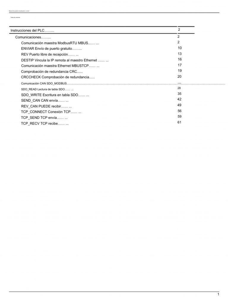 Manual Delixi | PDF | Poco | Protocolo de Control de Transmisión