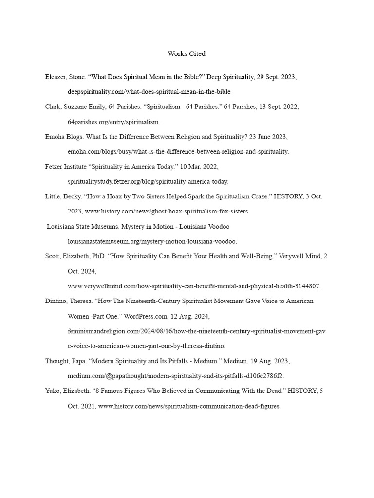Work Cited | PDF