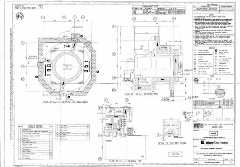 Heli Deck and Below Heli Deck | PDF