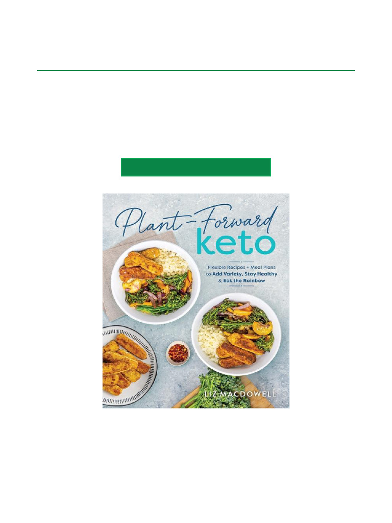 Plant-Forward Keto Meal Plans | PDF