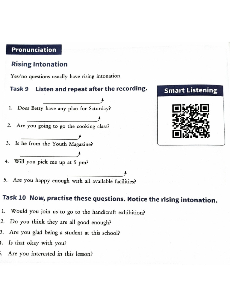 Rising Intonation | PDF