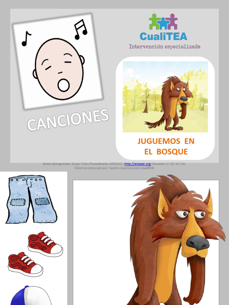 Pictograma Juguemos en El Bosuqe | PDF