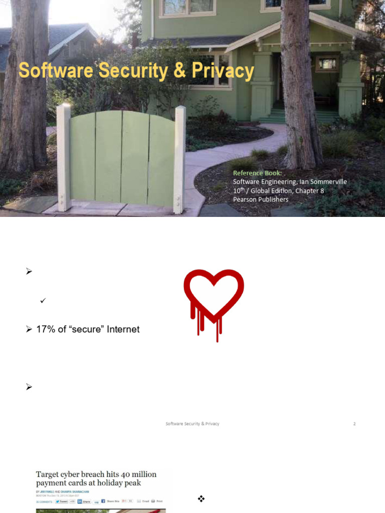 Software Security and Privacy | PDF | Security | Computer Security