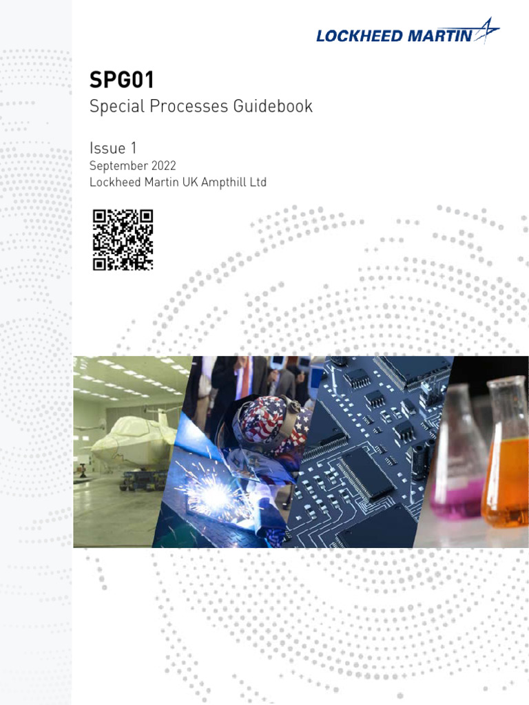 SPG01 Special Processes Guidebook | PDF | Verification And Validation ...