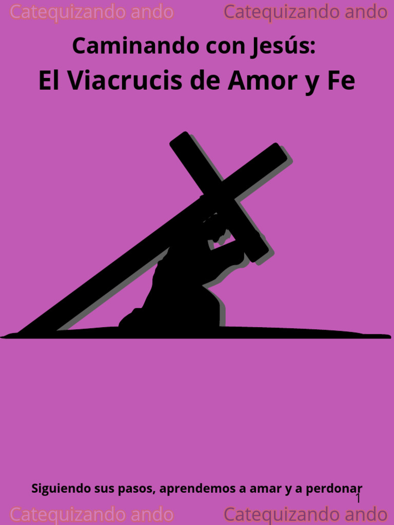 Viacrucis | PDF | Estaciones de la Cruz | Jesús