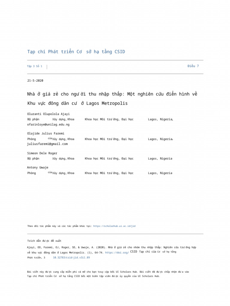 PEII - Refs - Chap3.6 - Affordable Housing For Low-Income Masses - A Case Study of A Dense ...