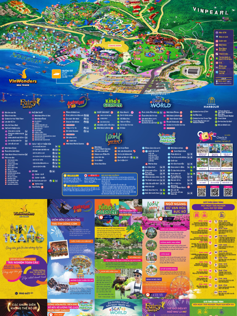 VinWonder GuideMap VIE Noi-Dung-All-Z | PDF