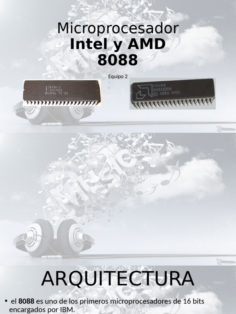 Intel 8088 | PDF | Microprocesador | Poco