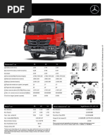 Accelo 817 4x2 Bluetec 6 | PDF | Mercedes Benz | Freio