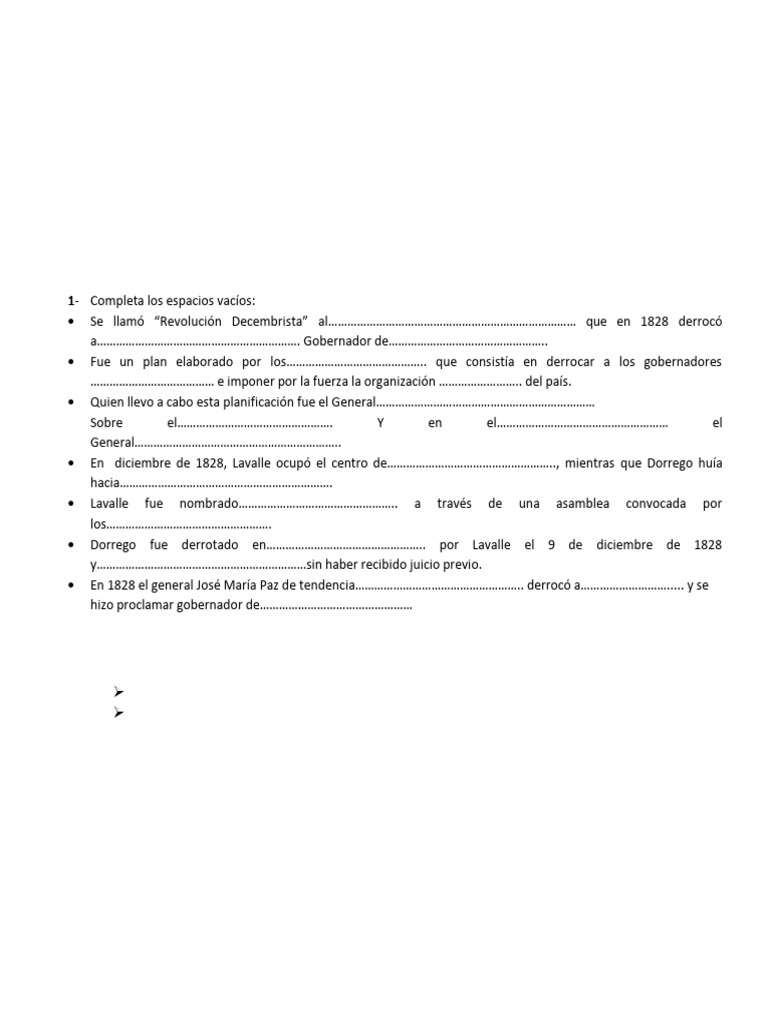 Revolución Decembrista y Rosas | PDF