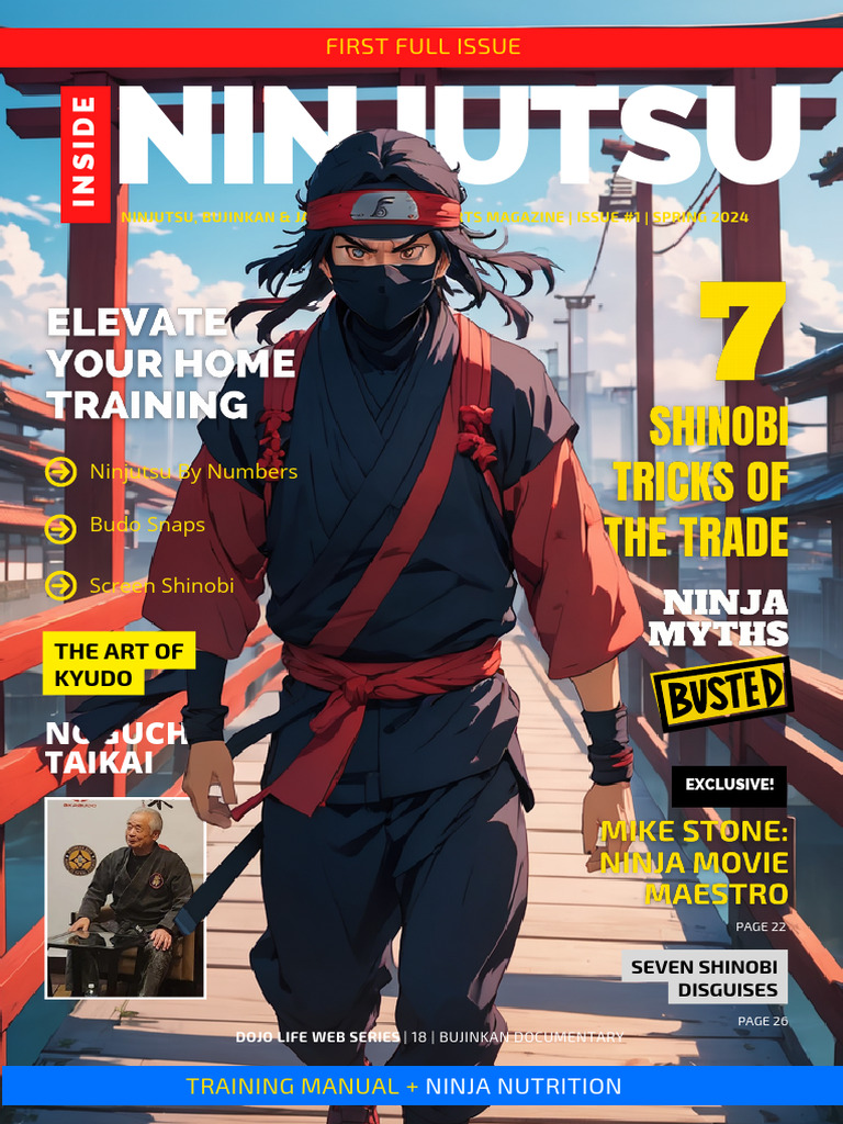 ISSUE_1_INSIDE_NINJUTSU | PDF | Ninja