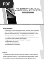 The Current MasterFormat Divisions | PDF | Building Technology ...