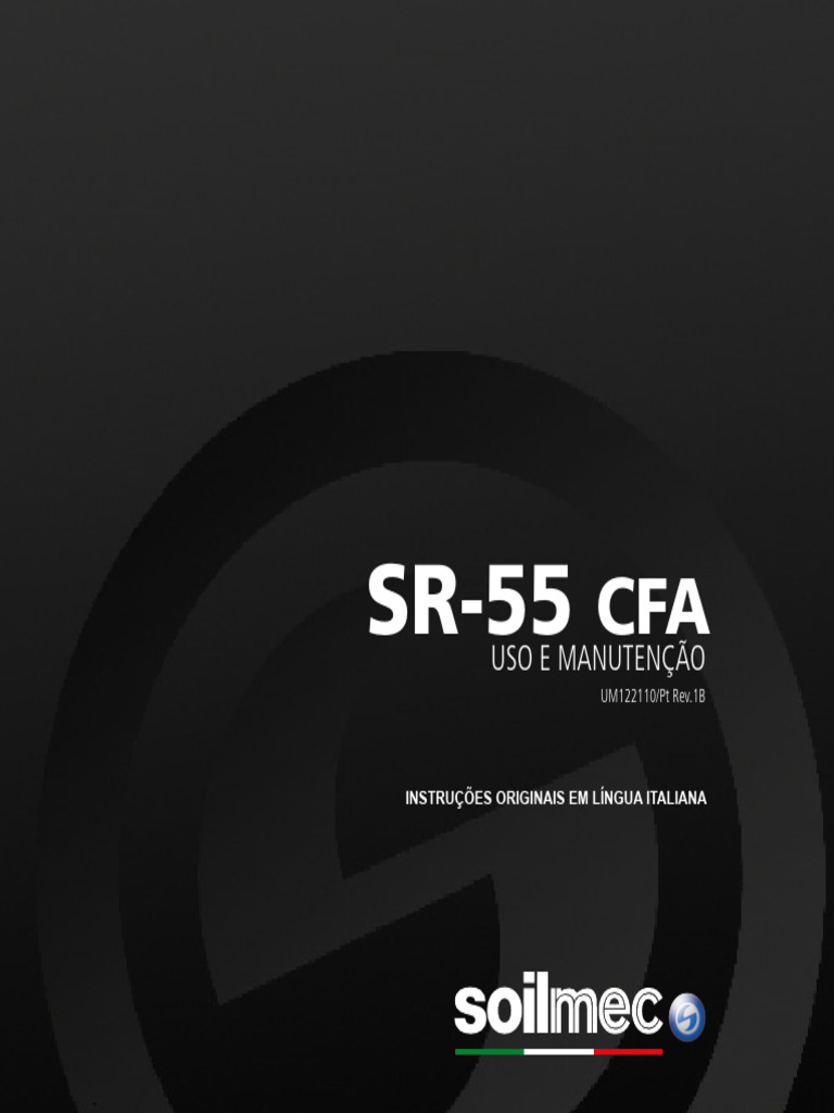Manual - Soilmec Sr-55 | PDF | Morte | Máquinas