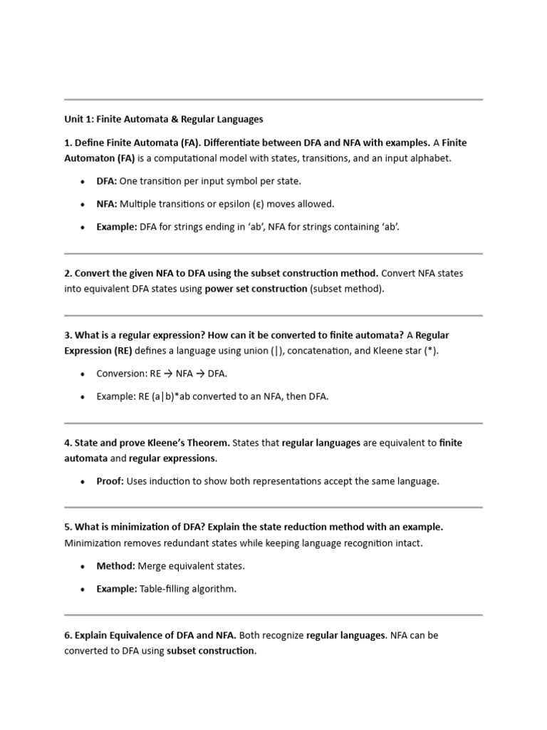 Formal Language and Automata Ca3 Imp | PDF | Computational Complexity Theory | Automata Theory