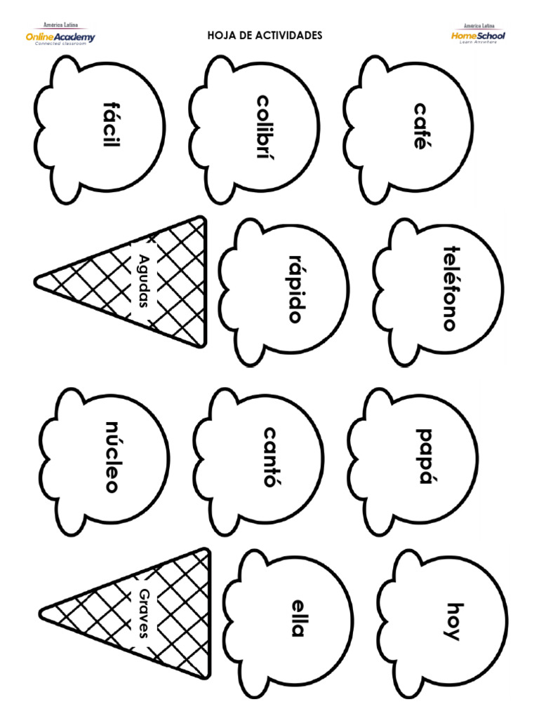 3rd. Grade - Elementary-Español-Helados-EF-Del 12 Al 14 de Agosto | PDF