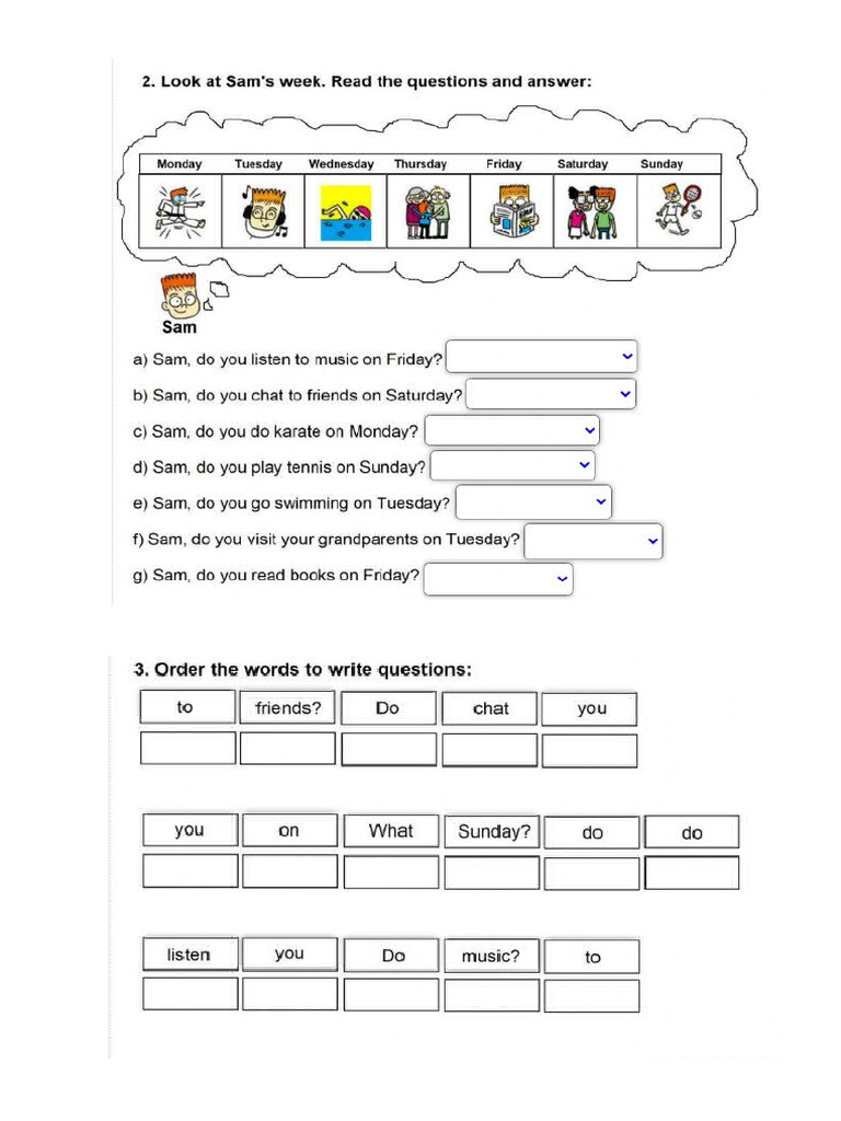 Open Up 3 Unit 4 | PDF