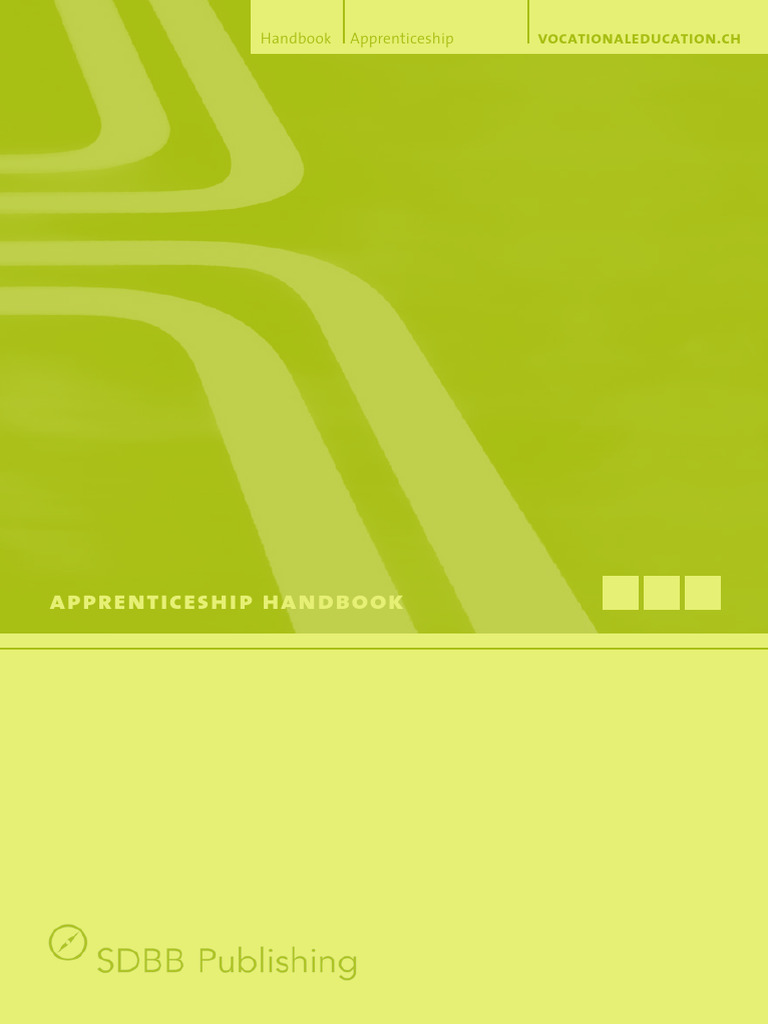 handbook-apprenticeship | PDF | Vocational Education | Apprenticeship