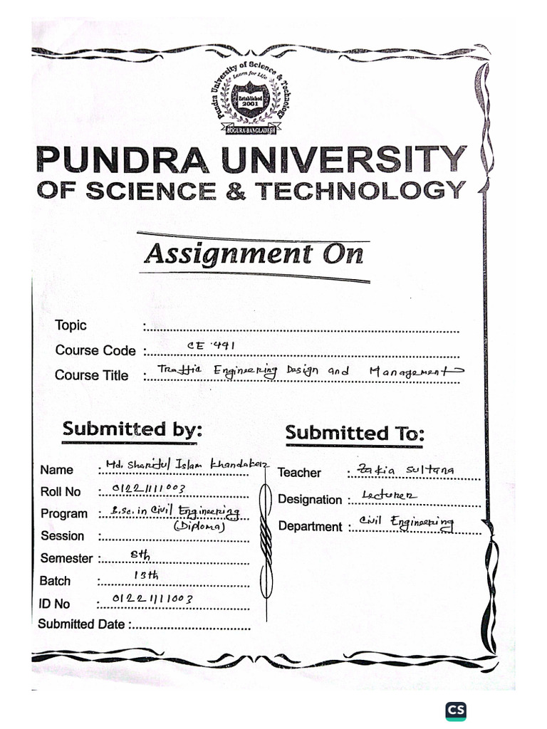 Traffic Assignment | PDF