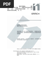 NMX-C-083-ONNCCE-2014 Ensaye A Compresion | PDF