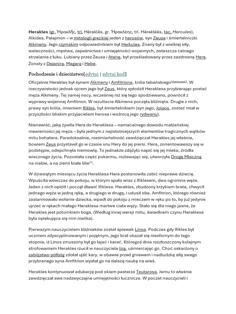 Herakles | PDF