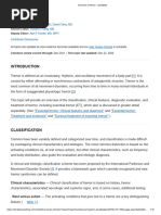 Essential Tremor Rating Assessment Scale | PDF | Statistics | Clinical ...