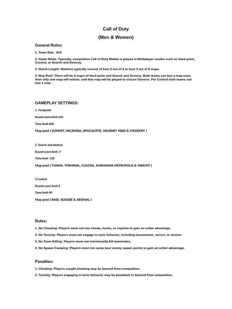 Call of Duty | PDF