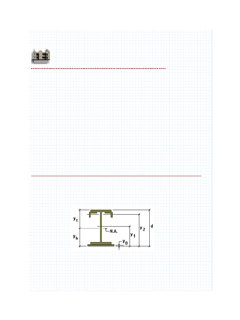 2.3 Section Properties of Built-Up Steel Sections | PDF | Beam ...