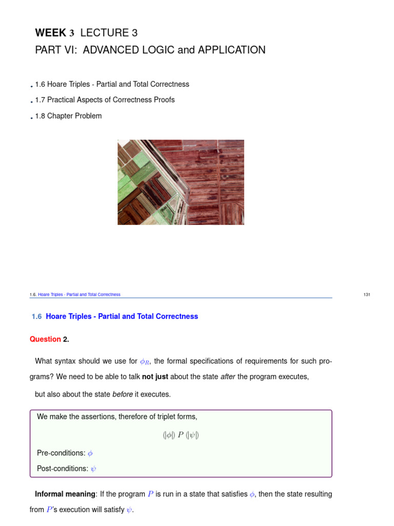 Week3 Chapter1 Advanced Logic | PDF | Mathematics | Mathematical Logic