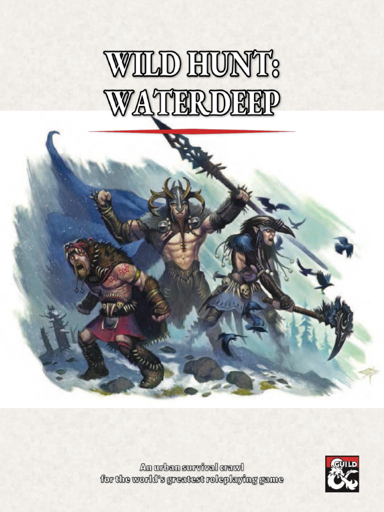 803425-Wild Hunt Waterdeep | PDF | Dungeons & Dragons | Forgotten Realms