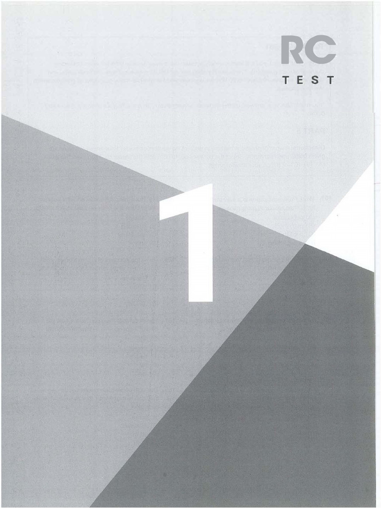 Part 7 (Test 1-5) | PDF