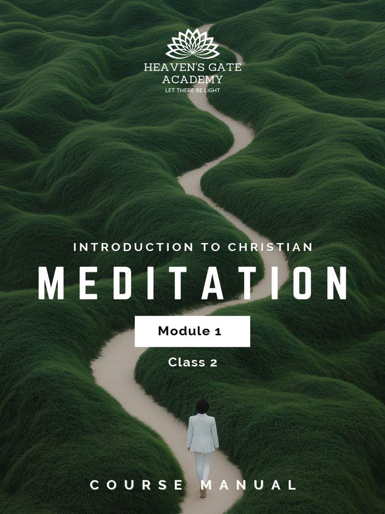 Module 1 - Class Two Why Do We Meditate (2) | PDF | Dream | Meditation