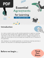 Classroom Agreement Creation Guide | PDF | Classroom | Learning