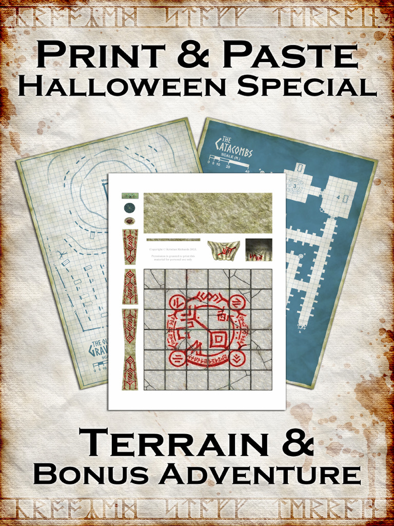 Print Paste Halloween23 | PDF | Cemetery