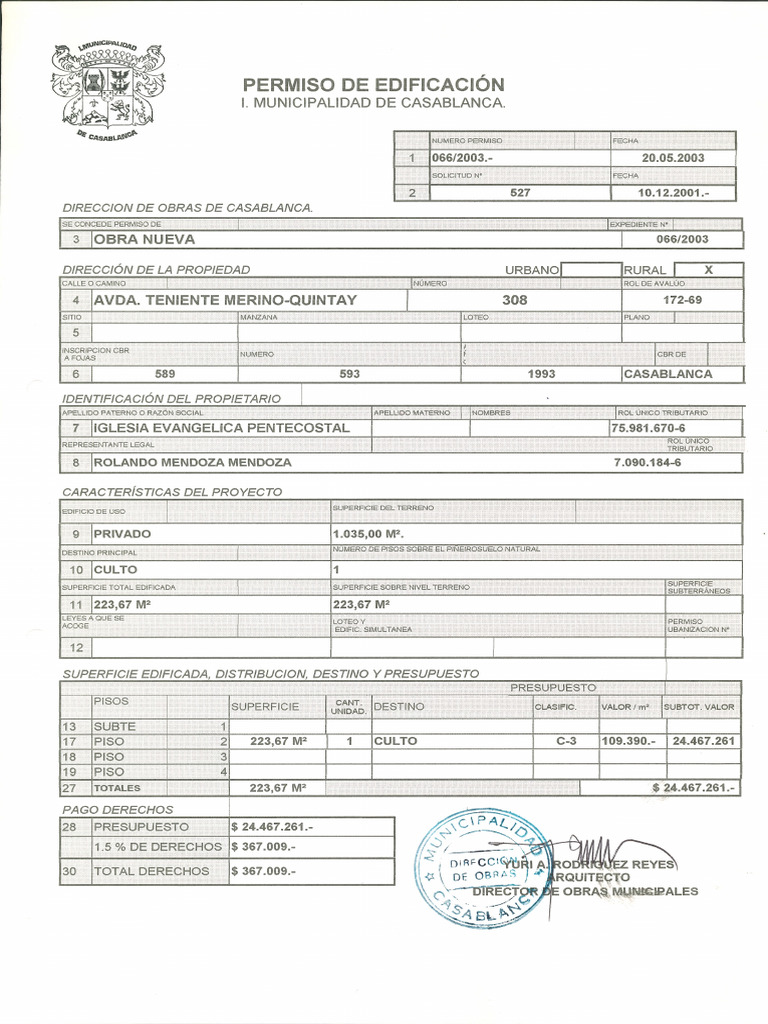 Permiso Edificacion | PDF