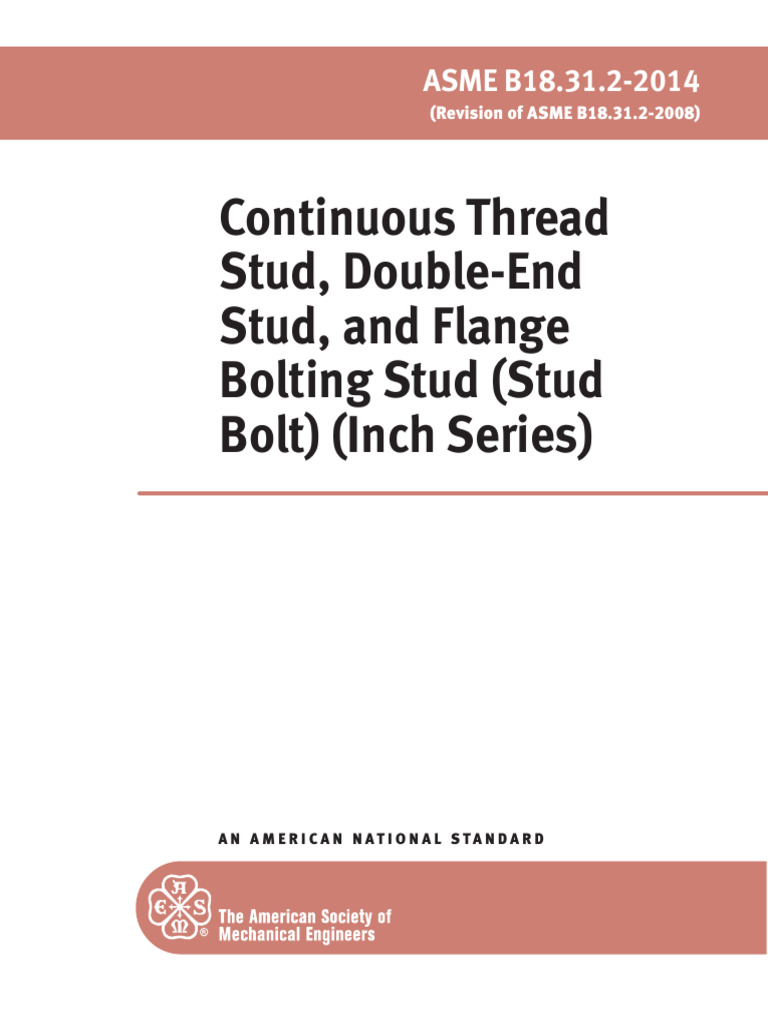 ASME B18.31.2-2014 - en | PDF