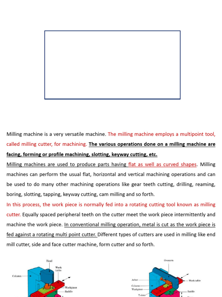 3 - Milling Parameters & Cutting Time | PDF | Machining | Mechanical ...