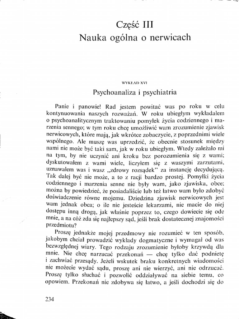 freud--psychoanaliza-i-psychiatria | PDF