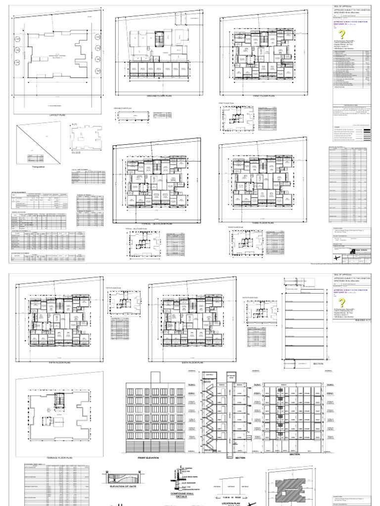 Cidco Approved Layout Plan | PDF