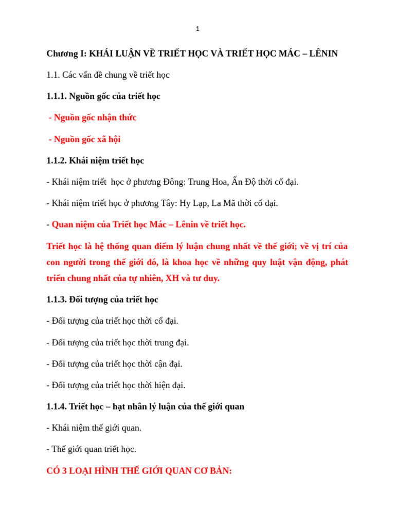 MUC LUC - FINAL - 1 | PDF