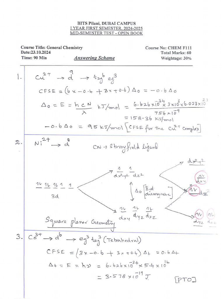 Ans Key Midsem | PDF