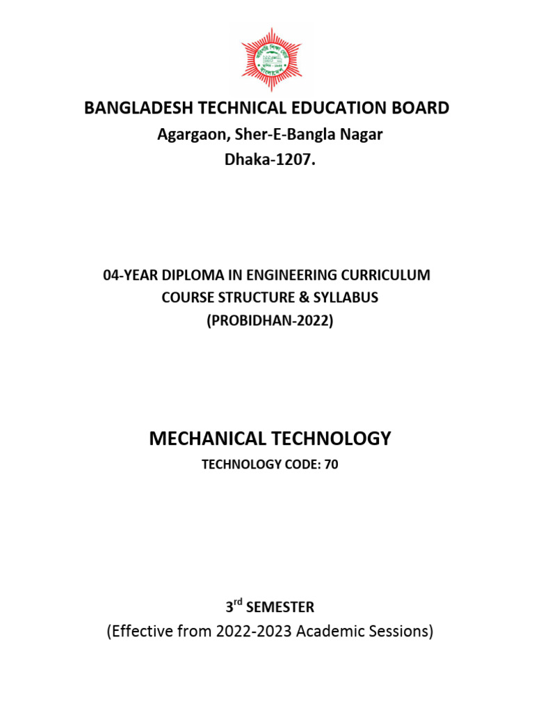 70 Mechanical Technology | PDF | Area | Equations