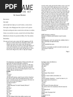 Yellow Face Script | PDF